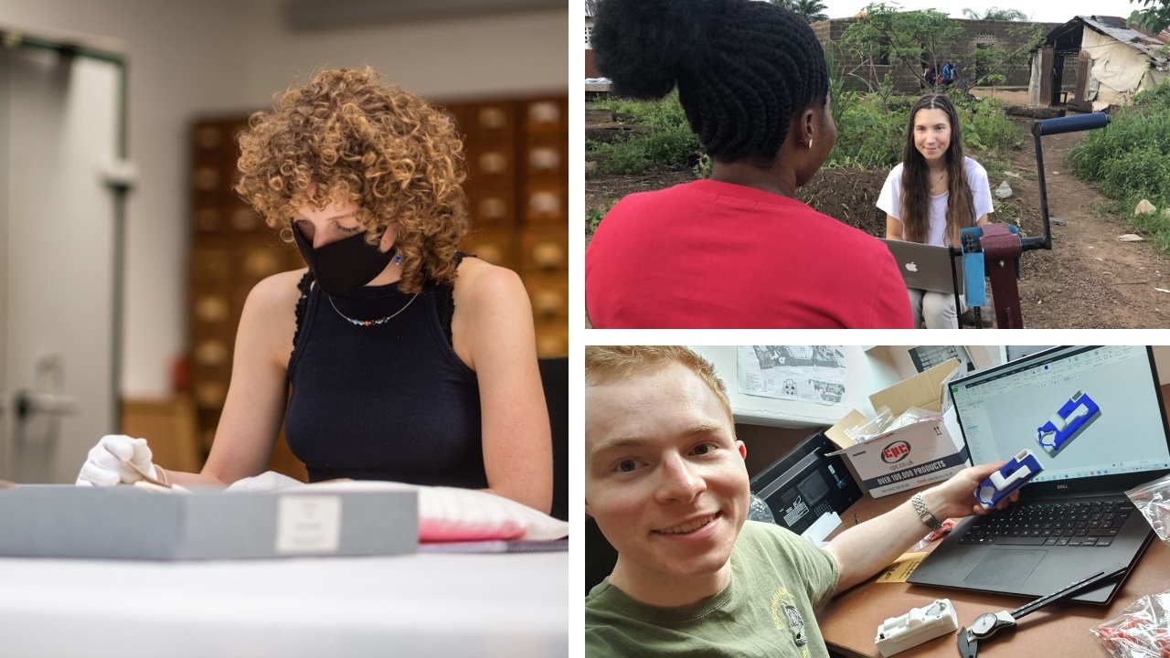 And the winners of the 2021 Internship Office Photo Competition are ...